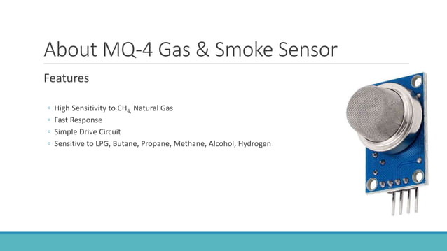 Arduino UNO Gas & Smoke Detection - Embedded Systems | PPT