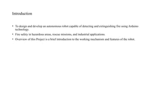 ARDUINO UNO BASED FIRE FIGHTING ROBOT CAR.pptx