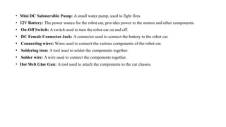 ARDUINO UNO BASED FIRE FIGHTING ROBOT CAR.pptx