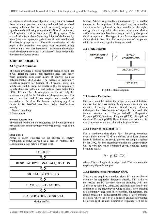 Arduino Uno Based Obstructive Sleep Apnea Detection Using Respiratory