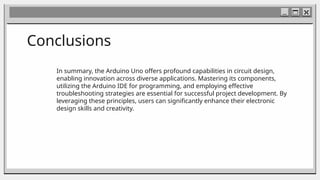 Arduino Uno Circuit Design.pptxqqwkwnsnn | PPTX