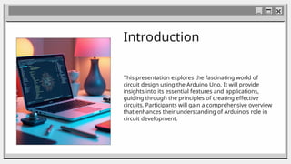 Arduino Uno Circuit Design.pptxqqwkwnsnn | PPTX