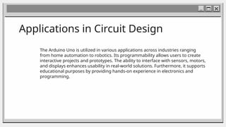 Arduino Uno Circuit Design.pptxqqwkwnsnn | PPTX