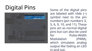 Arduino Uno Mainboard robotics grade 9 level | PPTX