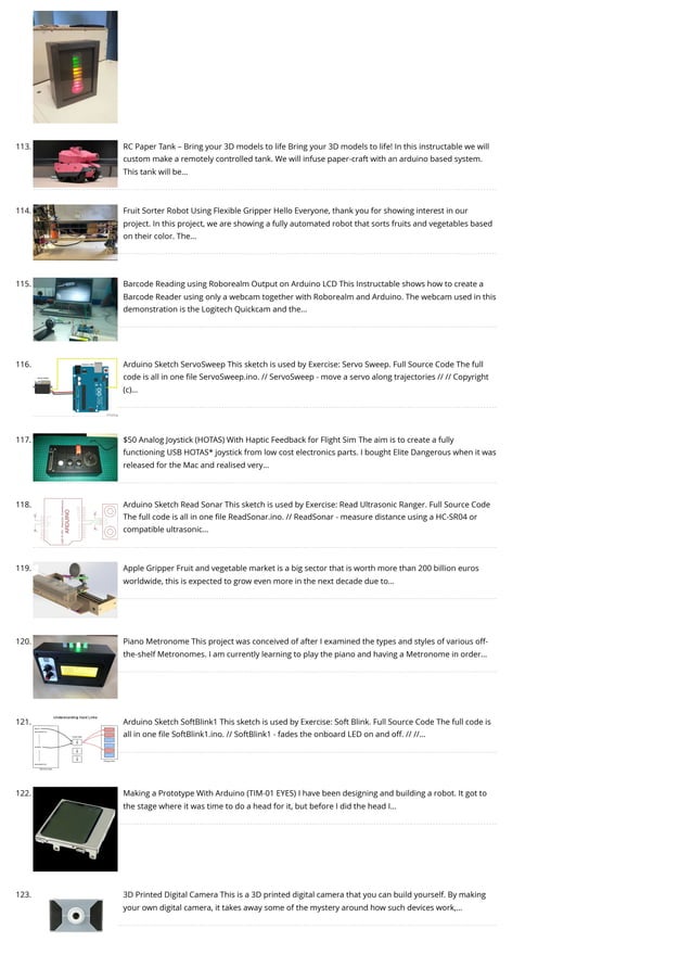 Arduino UNO Projects List in PDF offline downloadable - Use Arduino for Projects.pdf