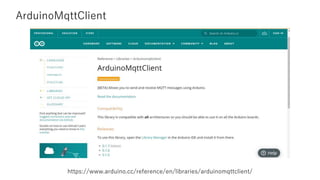 Arduino Uno R4 WifiでMQTT通信してみる enebular meetup資料 | PPT