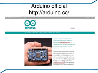 IEEE Salento Student Branch - IEEE Day 2013 - Arduino Workshop | PDF