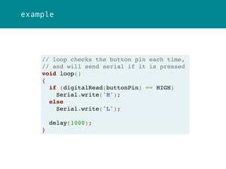 Arduino Workshop - Hack at Seoul | PPT