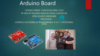 Arduino workshop | PPT