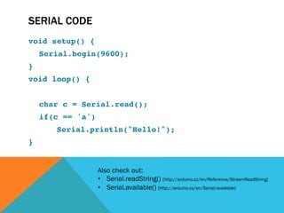 Arduino Workshop @ MSA University | PDF | Operating Systems | Computer ...