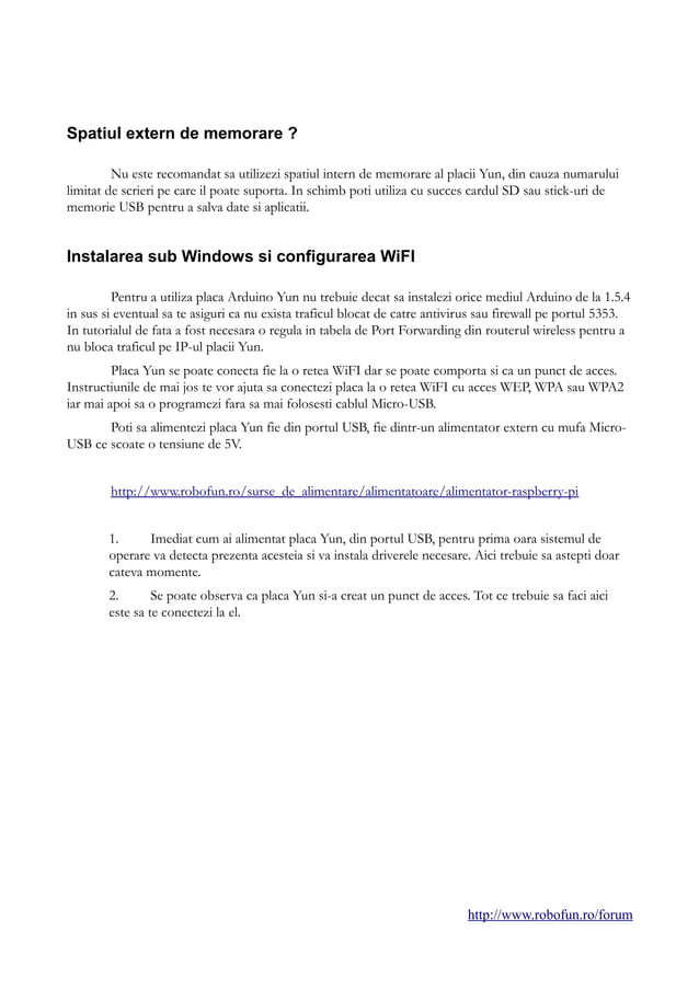 Arduino yun arduino-wifi-ethernet-linux | PDF