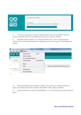 Arduino yun arduino-wifi-ethernet-linux | PDF