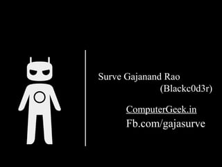 Reverse Engineering Android Application | PPT