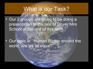 Are We All Equal | PPT