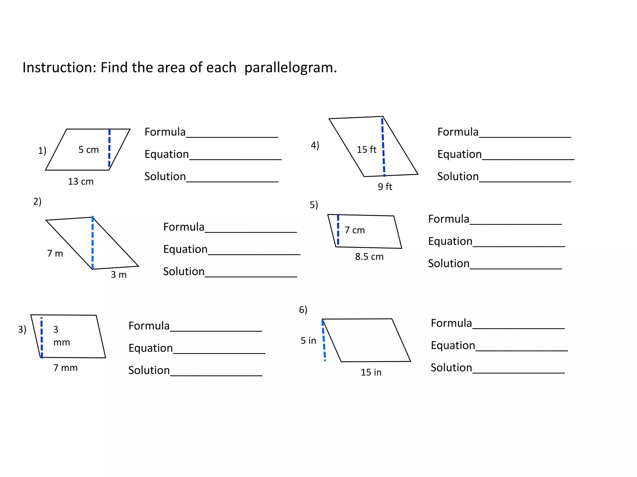 Area of Plane Figures | PPTX