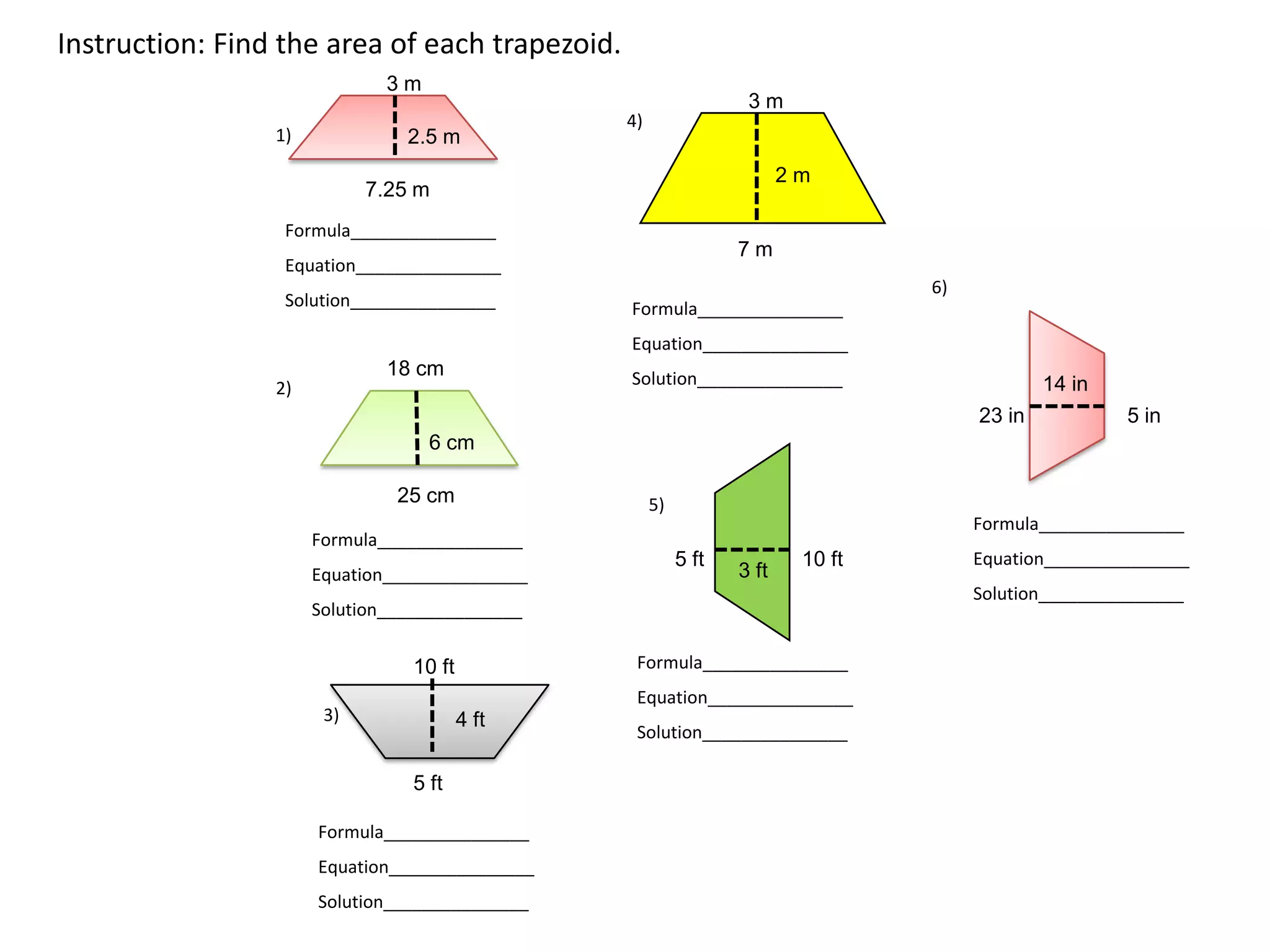 Area of Plane Figures | PPTX