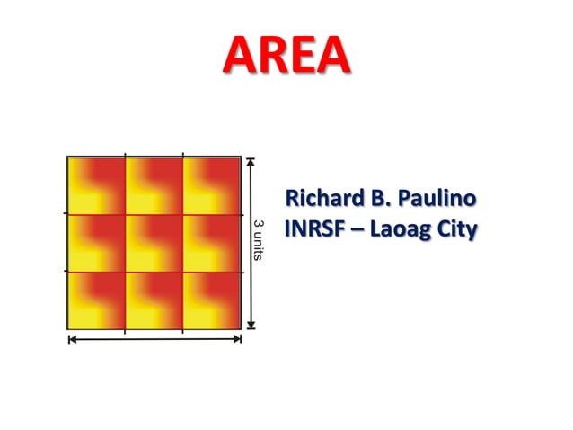 Area of Plane Figures | PPTX