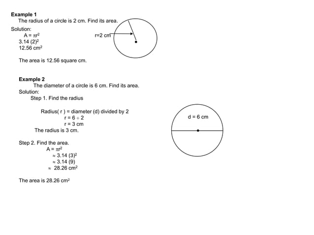 Area of Plane Figures | PPTX