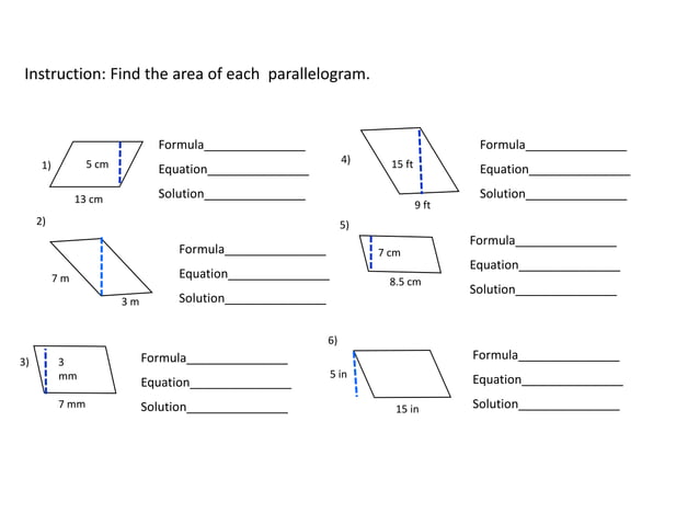 Area of Plane Figures | PPT