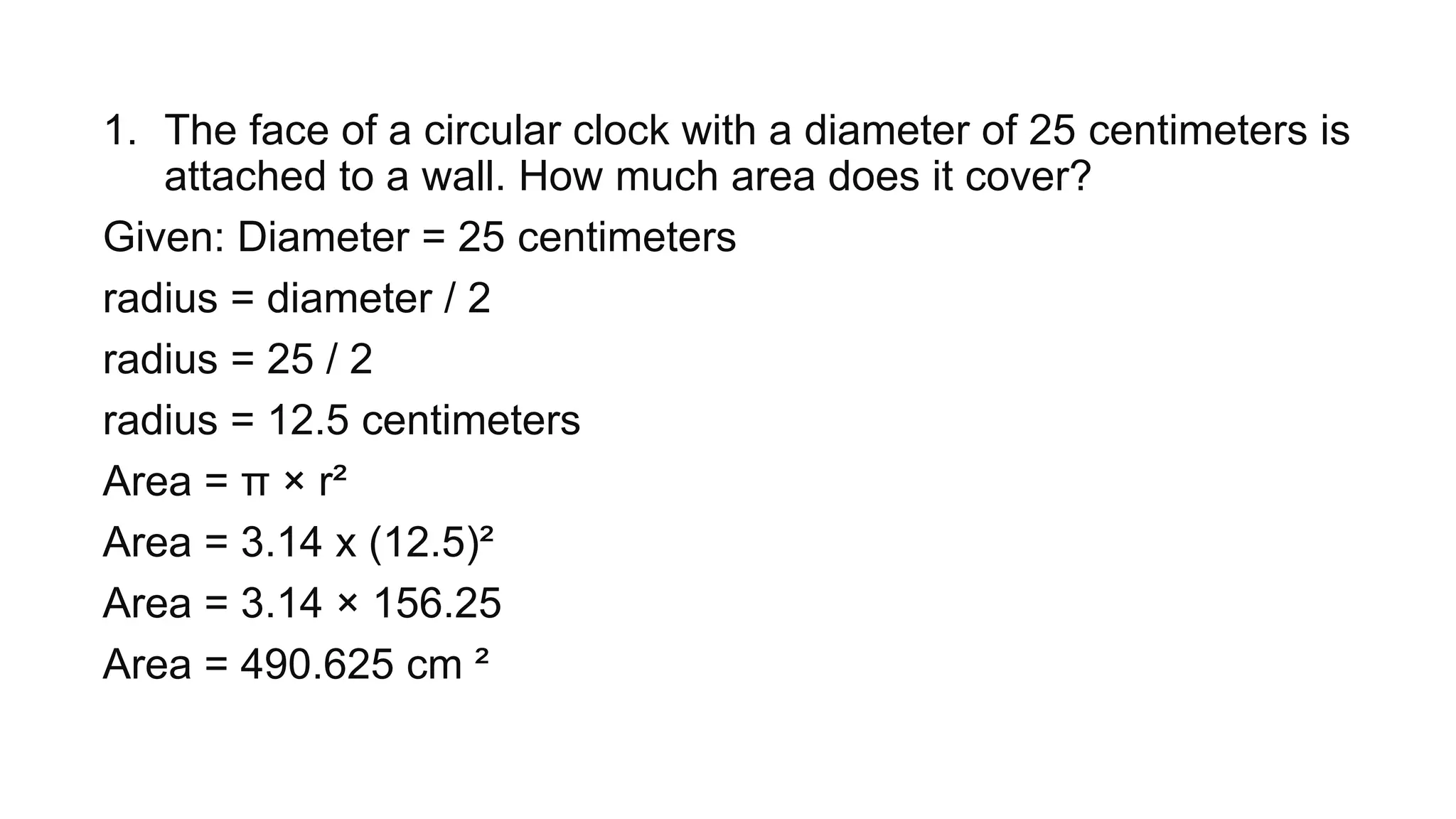 Finding the Circumference and Area of a Circle .pptx