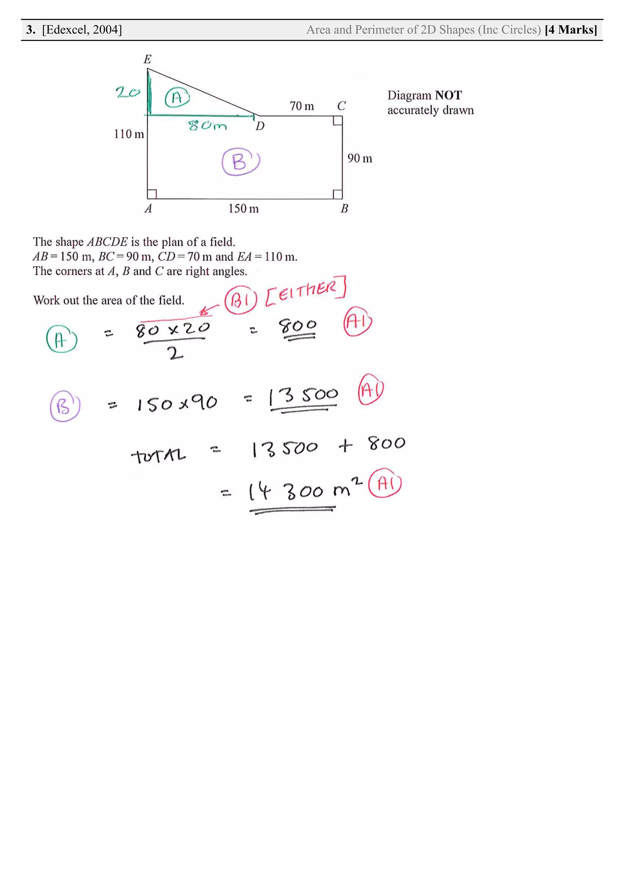 Area and-perimeter-solutions | PDF