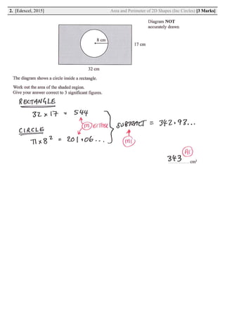 Area and-perimeter-solutions | PDF