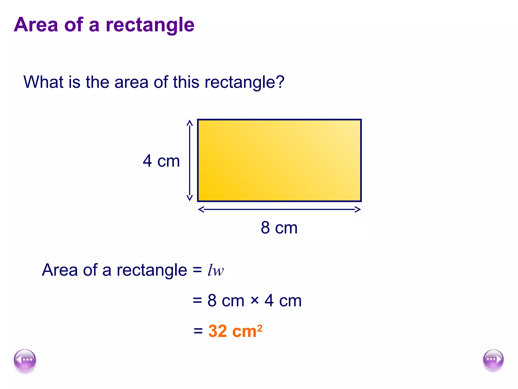 Area of-rectangles | PPT