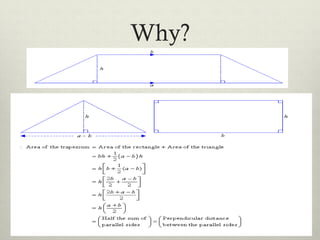 Area of trapezoids | PPT