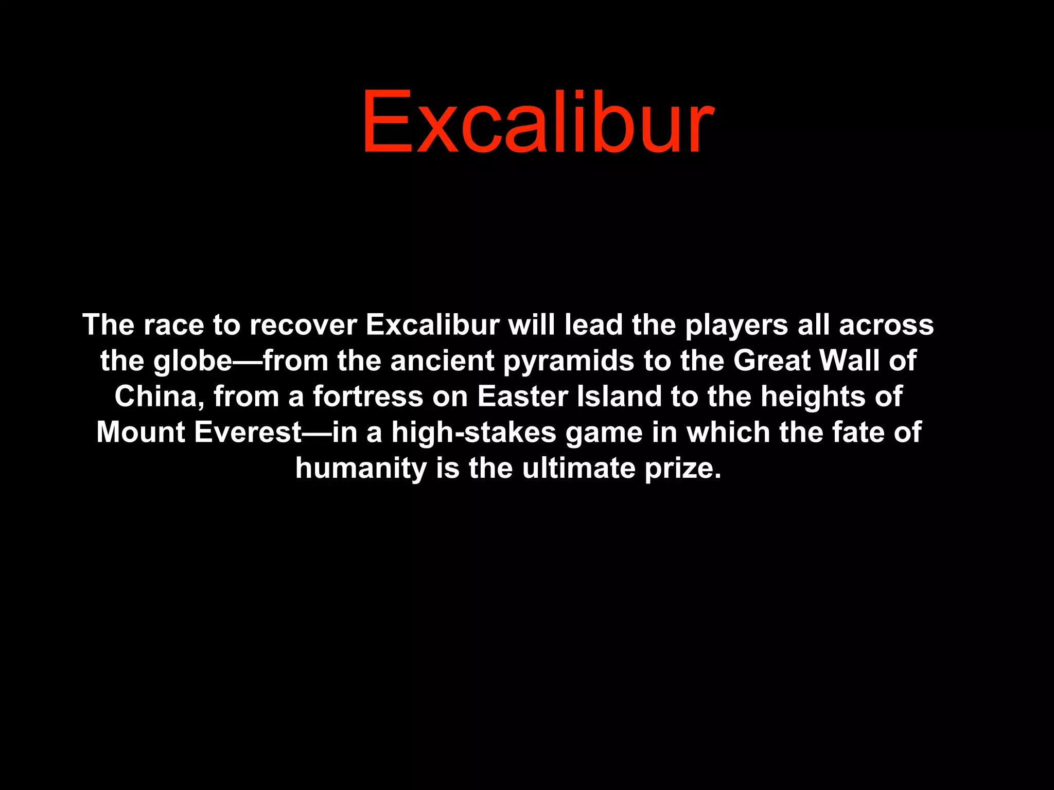 Area 51 and the Legend of Excalibur | PPT