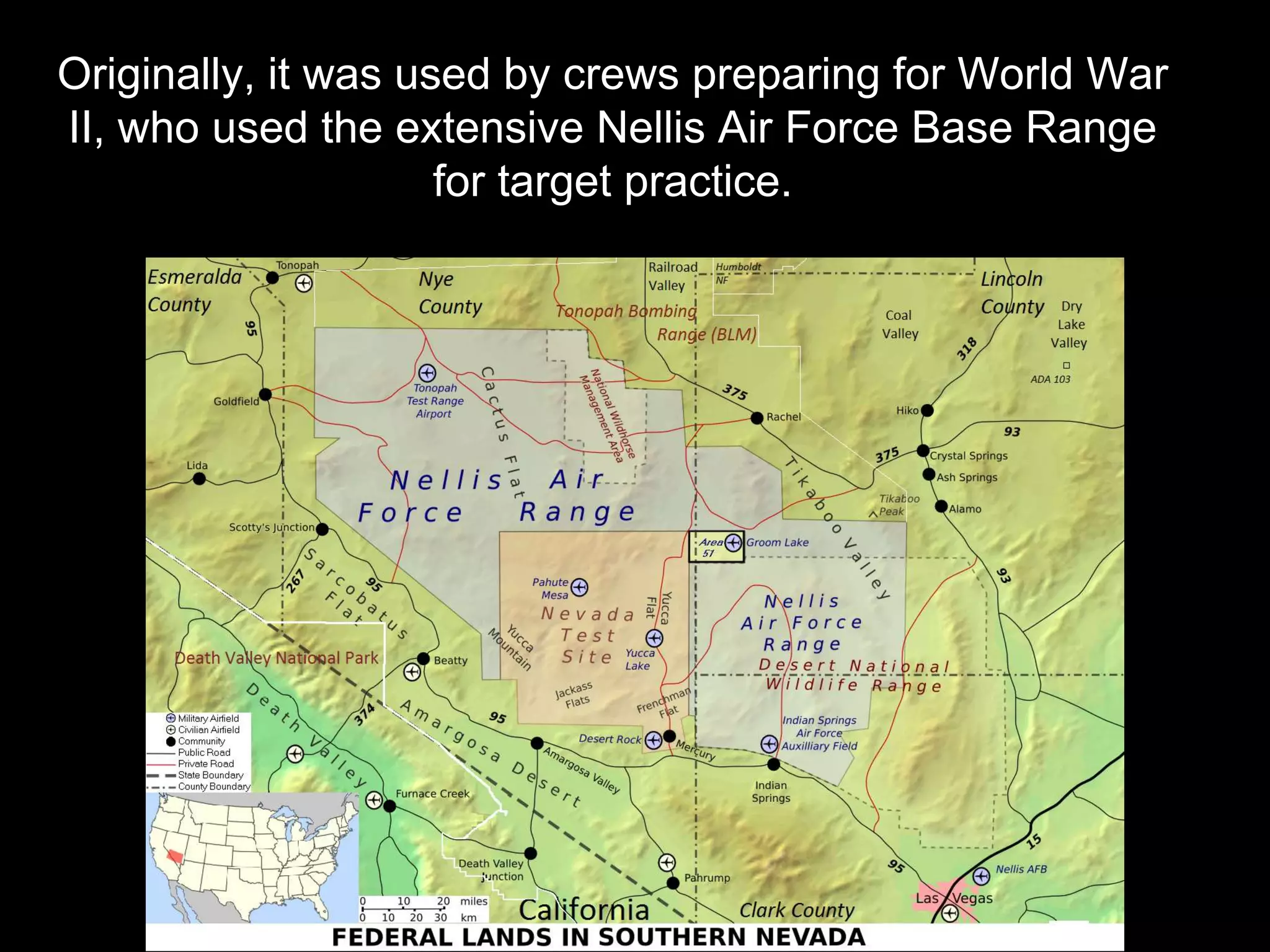 The History of Area 51. Where, why, when? | PPTX
