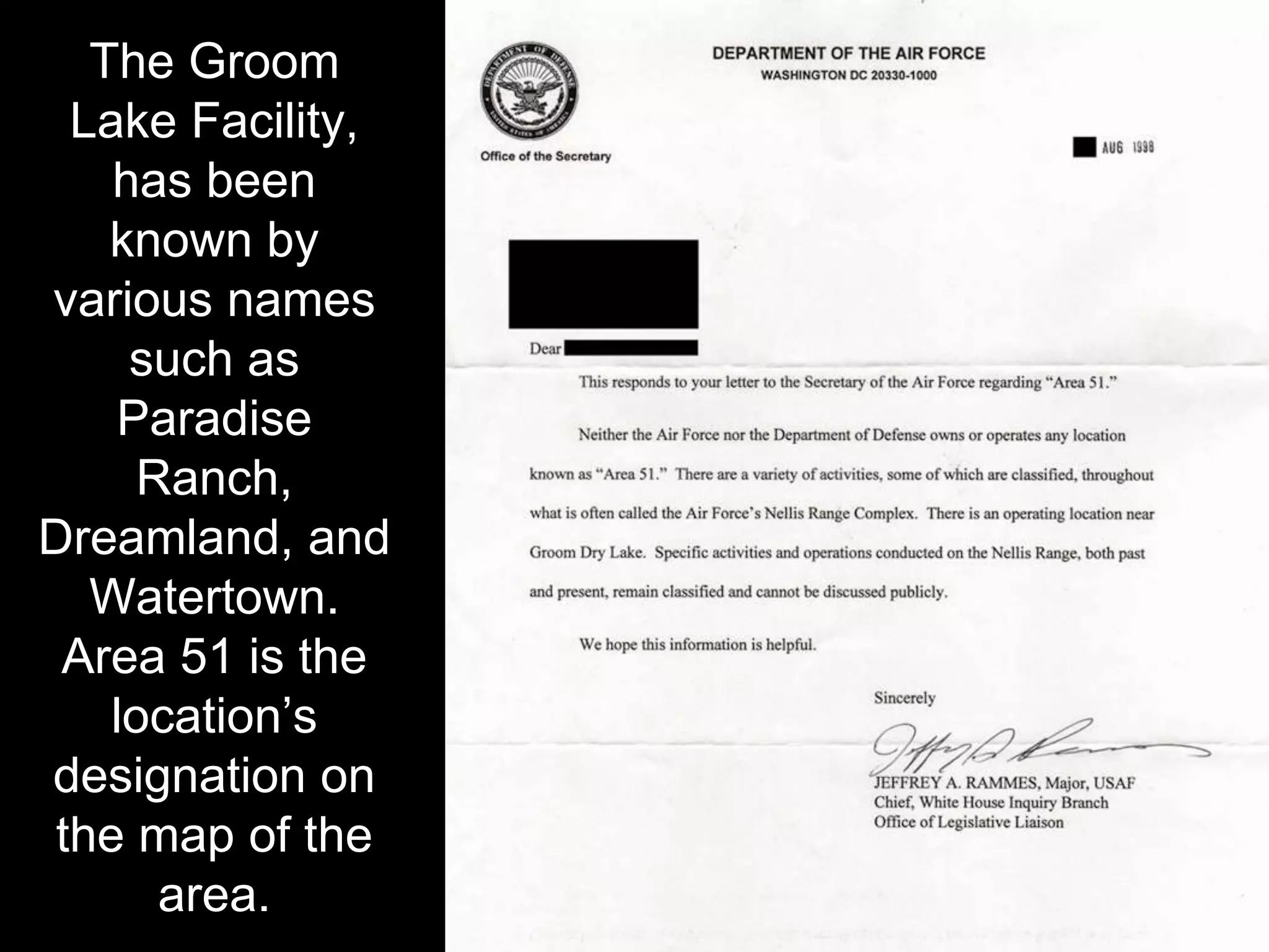 The History of Area 51. Where, why, when? | PPTX