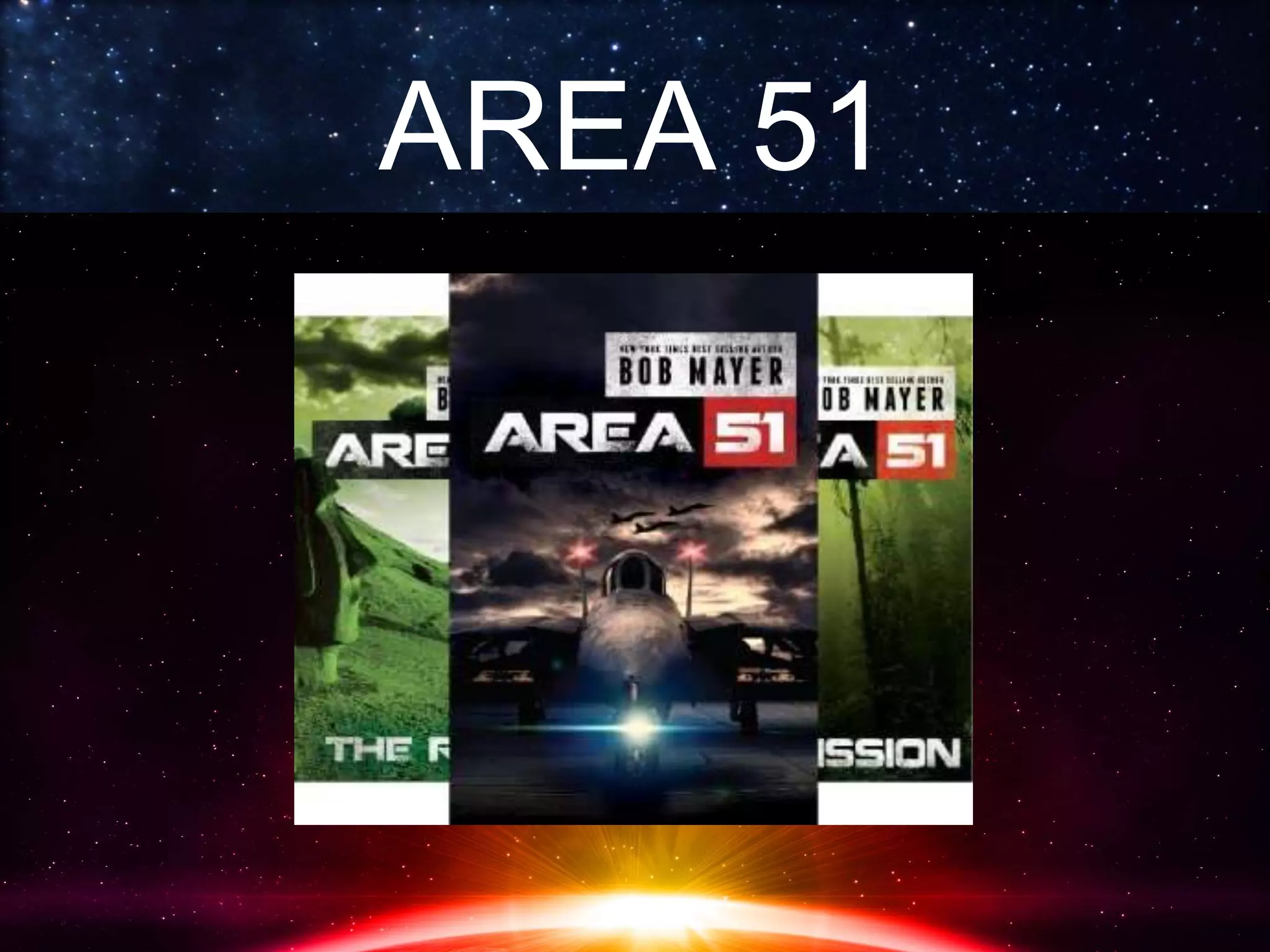 Overview of the bestselling Area 51 series | PPTX