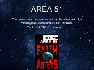 Overview of the bestselling Area 51 series | PPTX