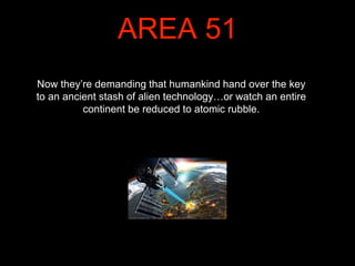Area 51: The Sphinx. What secrets does it hold? | PPT