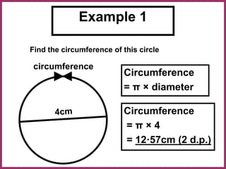 Area and Circumference of a Circle.ppt