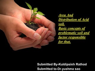 Area And Distribution of Acid soil.pptx