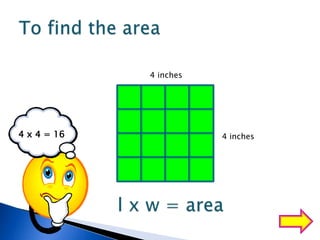 Area and Perimeter | PPTX
