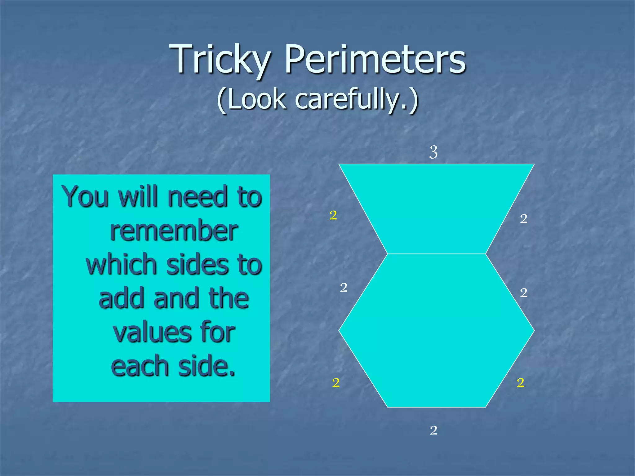 area and perimeter.ppt | Physics | Science