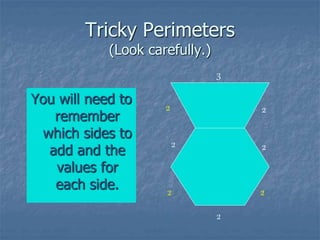 area and perimeter.ppt | Physics | Science