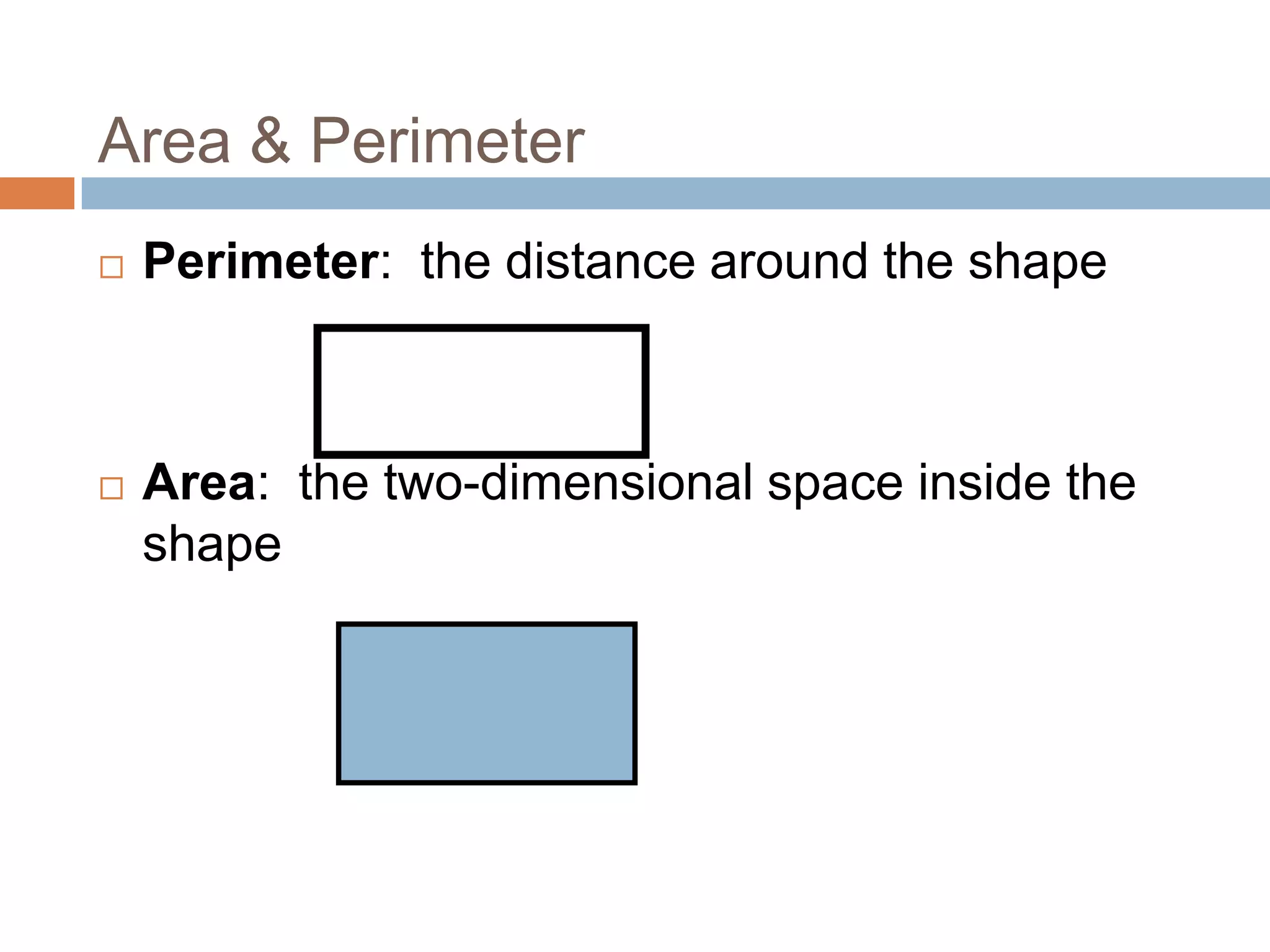 Area and perimeter of parallelograms | PPT
