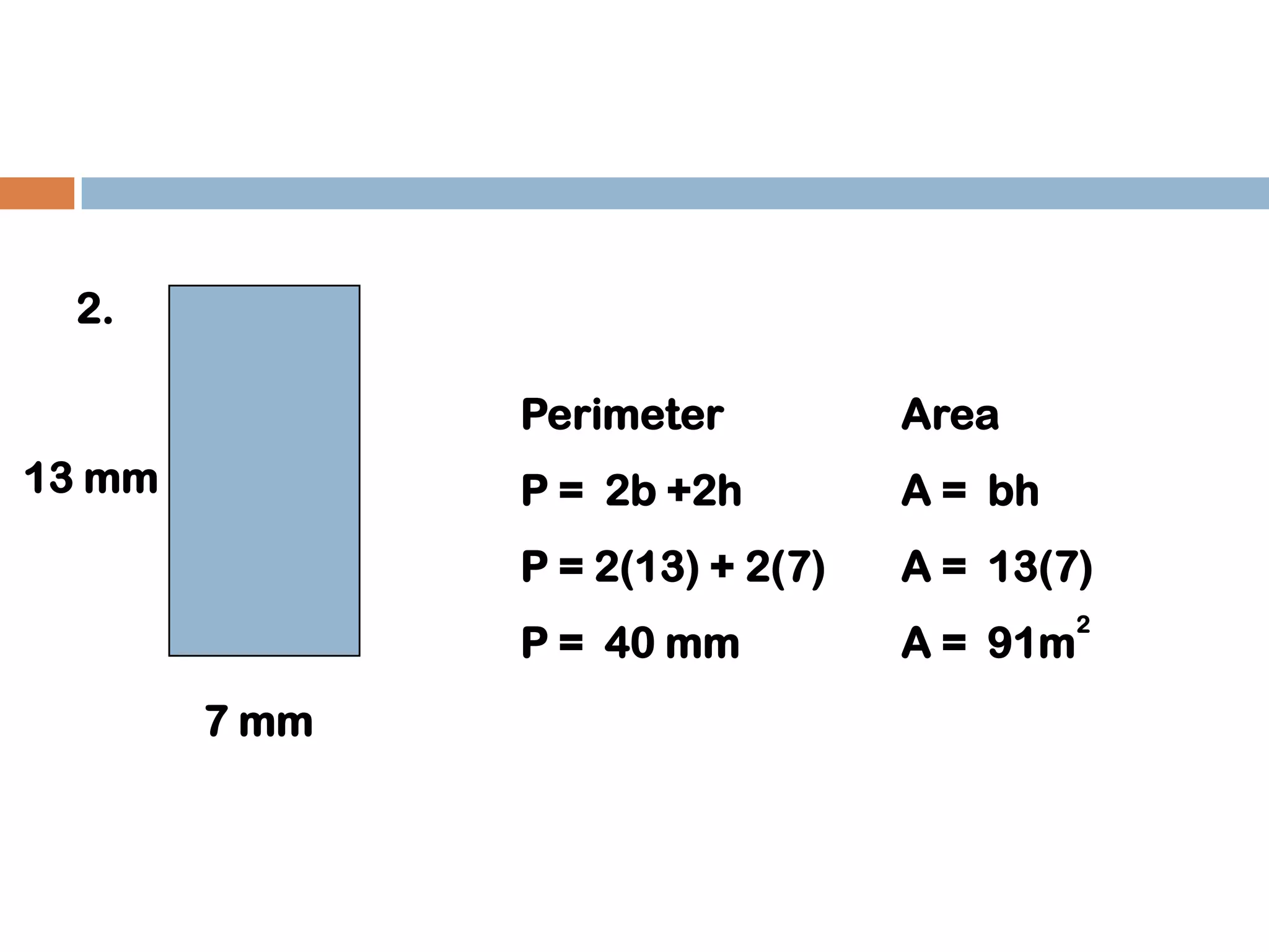 Area and perimeter of parallelograms | PPT