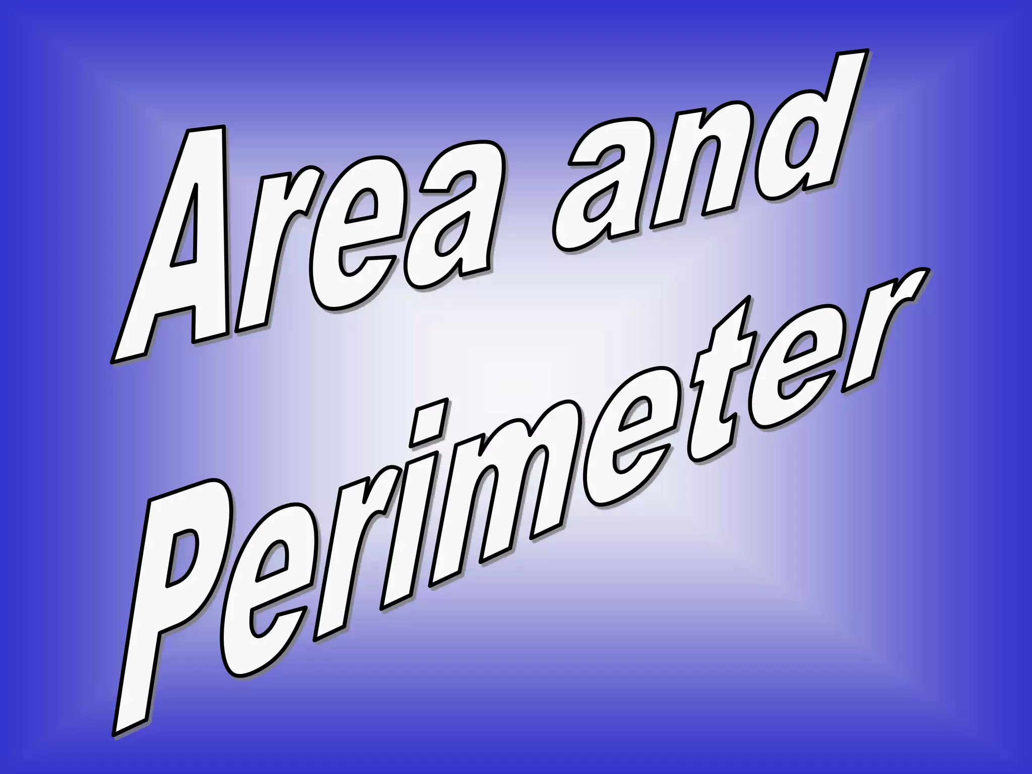 Area and Perimeter PowerPoint.ppt