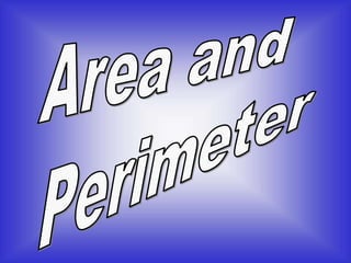 Area and Perimeter PowerPoint.ppt