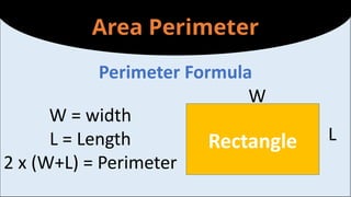 Area and Perimeter Powerpoint - Distance and More | PPTX