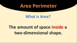 Area and Perimeter Powerpoint - Distance and More | PPTX