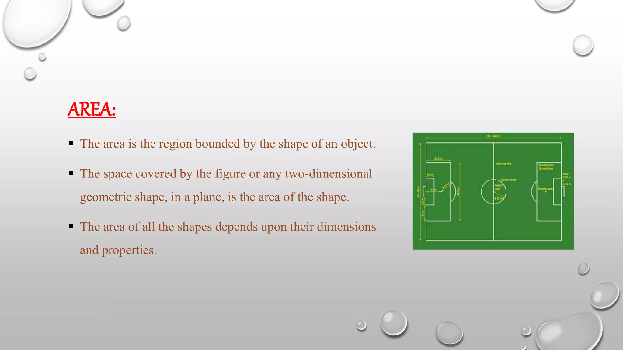 AREA AND PERIMETER | PPTX