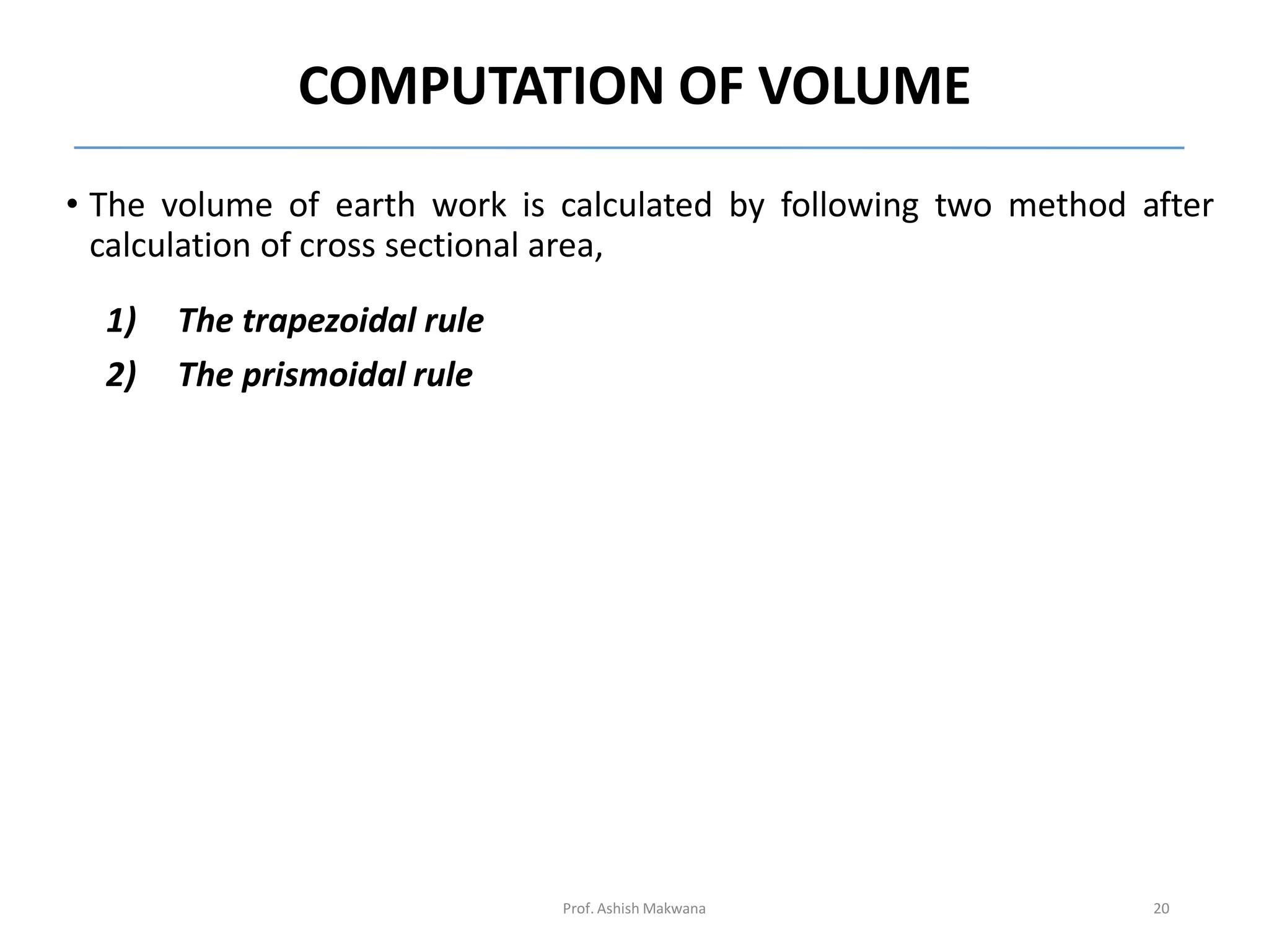 Area and volume_Surveying, Civil Engineering | PDF