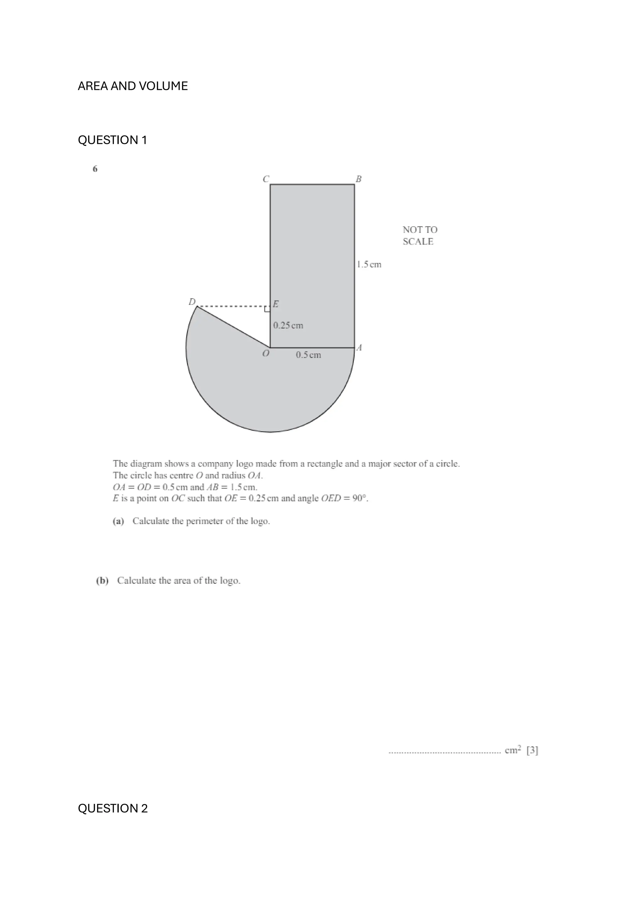 AREA AND VOLUME IGCSE MATHEMATICS PRACTICE TASKS pdf | PDF