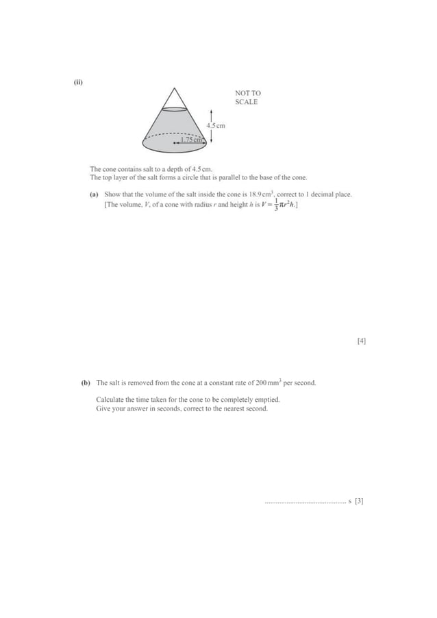 AREA AND VOLUME IGCSE MATHEMATICS PRACTICE TASKS pdf | PDF