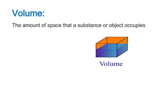 Area and volume of shapes | PPTX